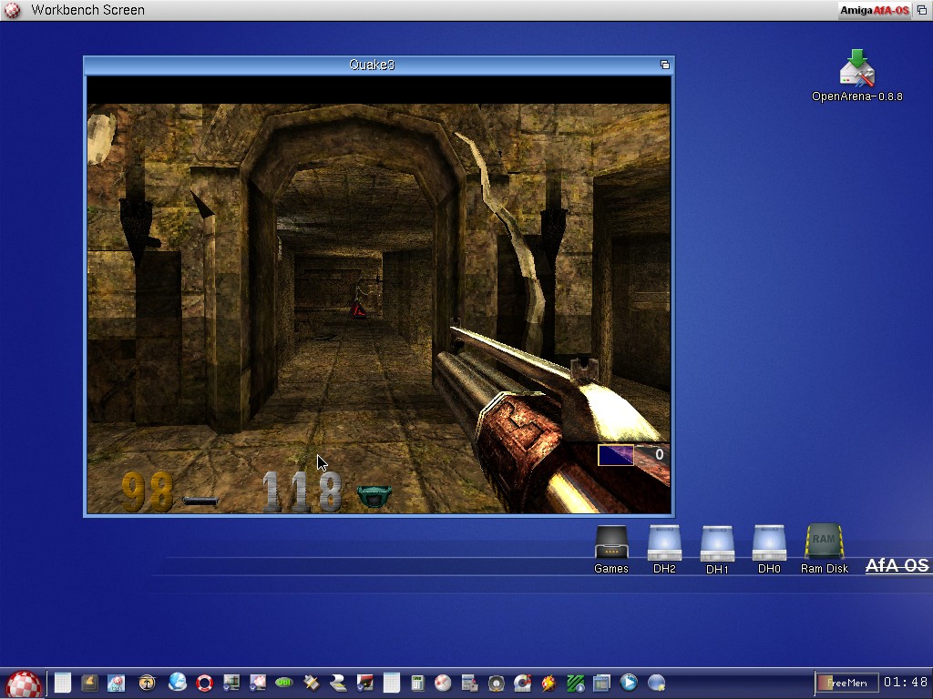 OpenArena para OS3 / WOS – AMIGATRONICS