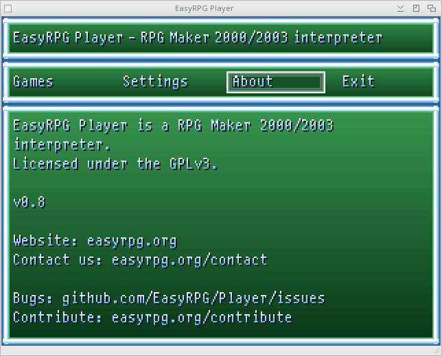EasyRPG Player v0.8.0 para MorphOS – AMIGATRONICS