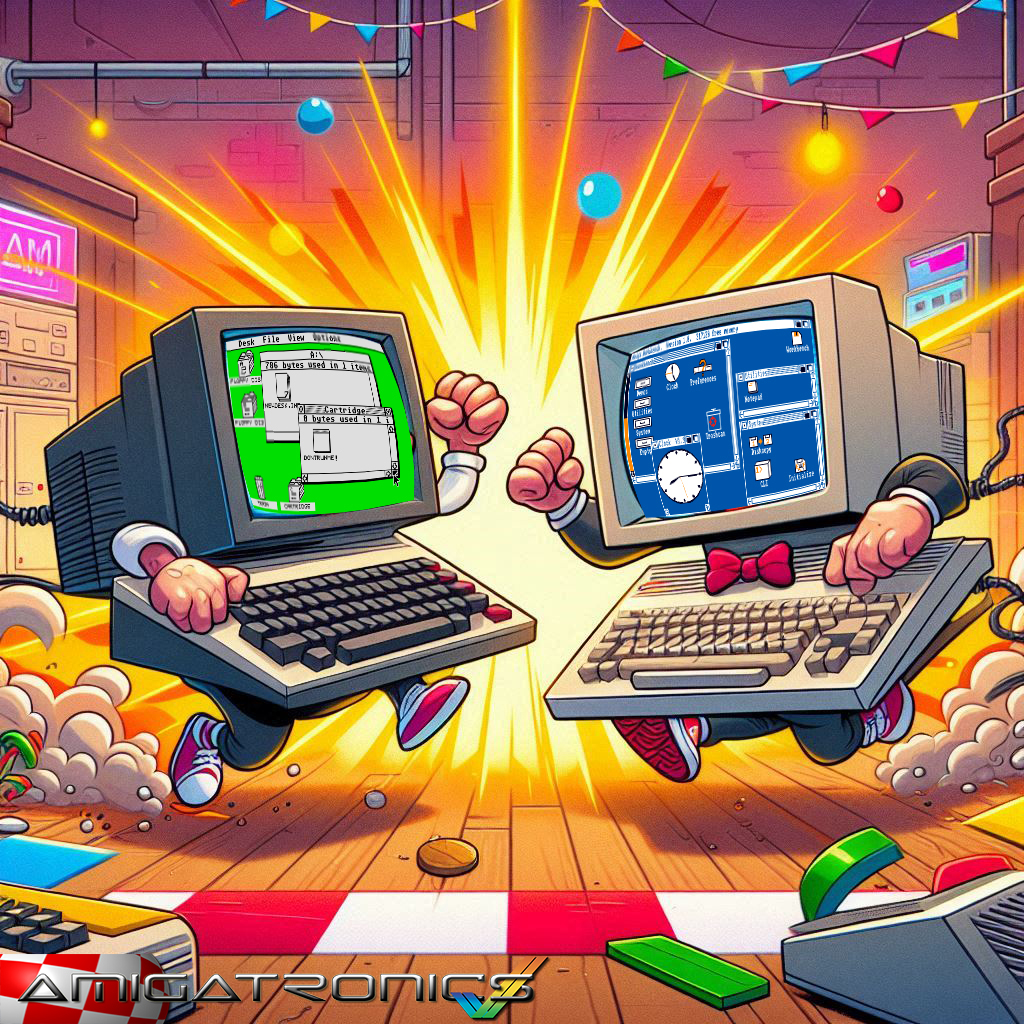 Duelo de titanes: Atari ST vs Amiga 500 en la revolución digital de los 16-bits – AMIGATRONICS
