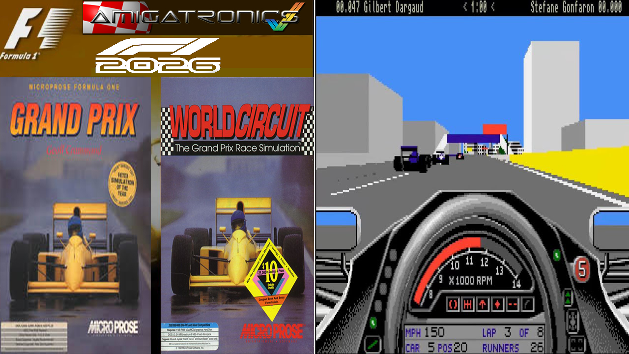 Actualización 2026 para Microprose F1 Grand Prix – AMIGATRONICS